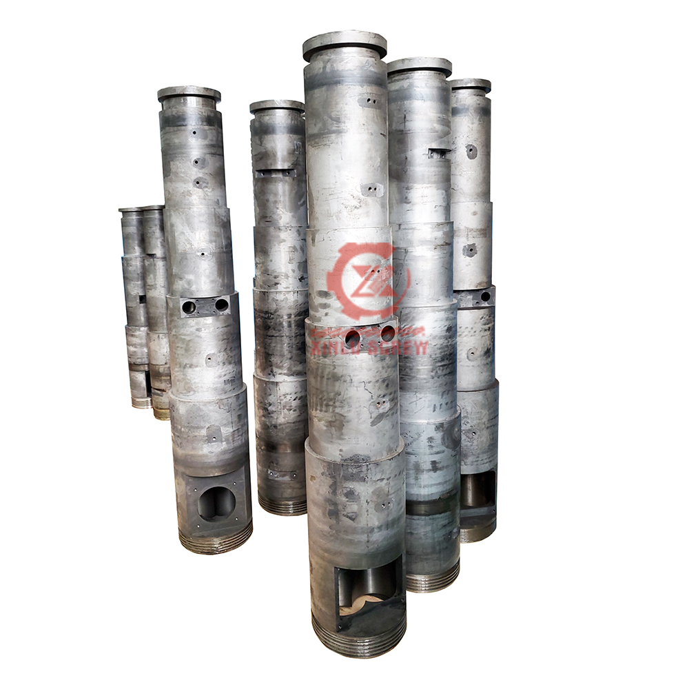 Profiles conical twin screw barrel - XINLU ,Screw and barrel,Injection ...